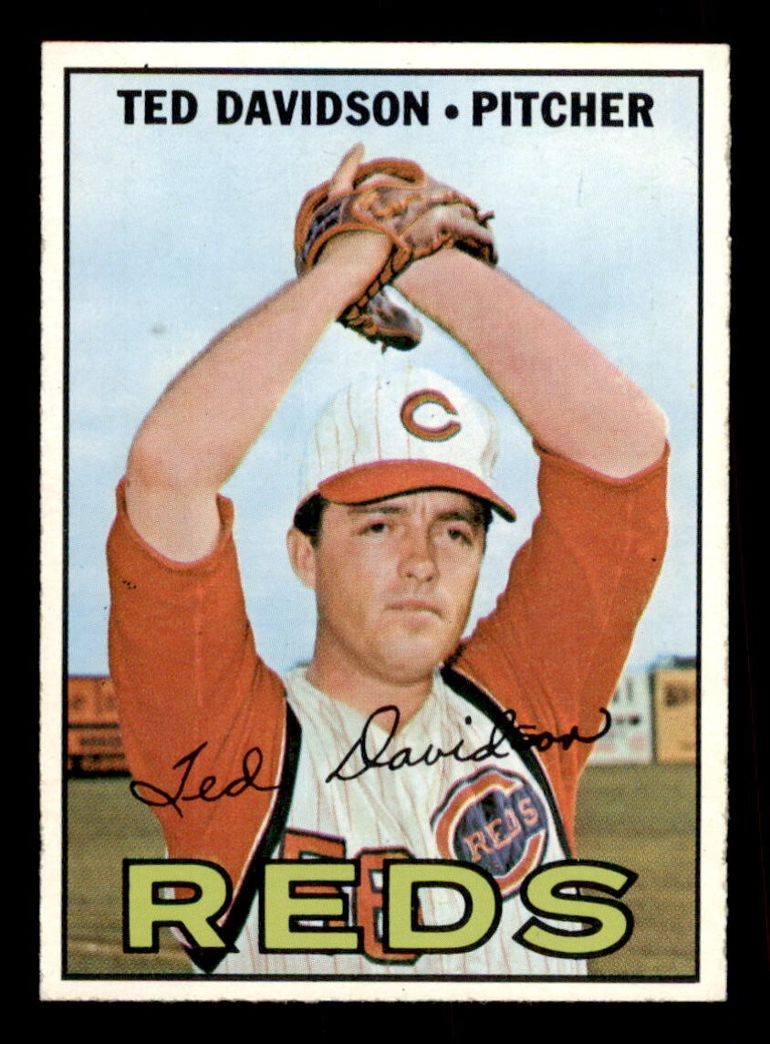 1967 Topps Baseball #519 Ted Davidson EX | eBay