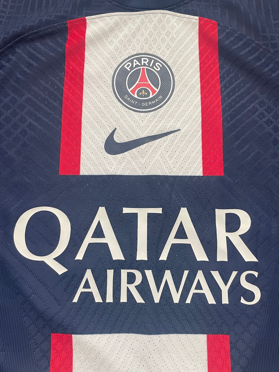 2022/23 PSG Authentic Home UCL Jersey #7 Mbappe XL Nike 2022/23 PSG Authentic Home UCL Jersey #7 Mbappe XL Nike