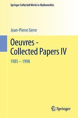 Springer Collected Works in Mathematics Ser.: Oeuvres - Collected ...