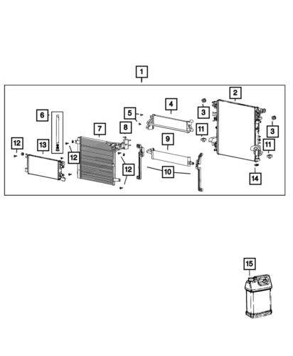 Automatic Transmission Oil Cooler-Auto Trans Oil Cooler Mopar ...
