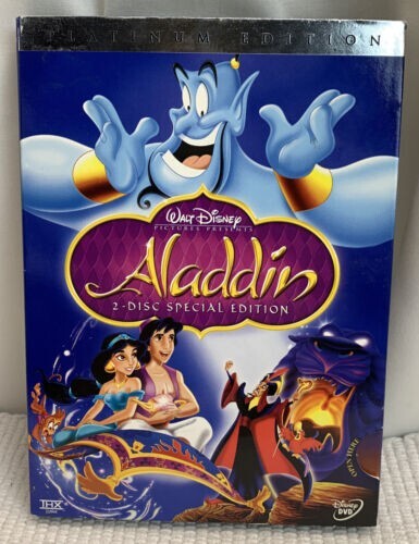 Walt Disney's Aladdin (2-Disc DVD Platinum Edition 2004) | eBay