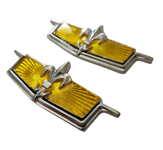 CHEVROLET CAPRİCE CLASSİC BROUGHAM EMBLEM SET BRAND NEW 9.0cm - 3.5 ...