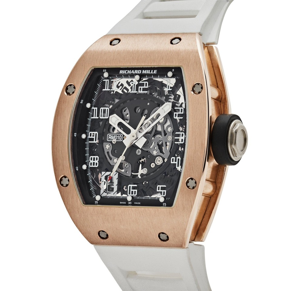Richard Mille RM 010 Automatic Rose Gold | eBay