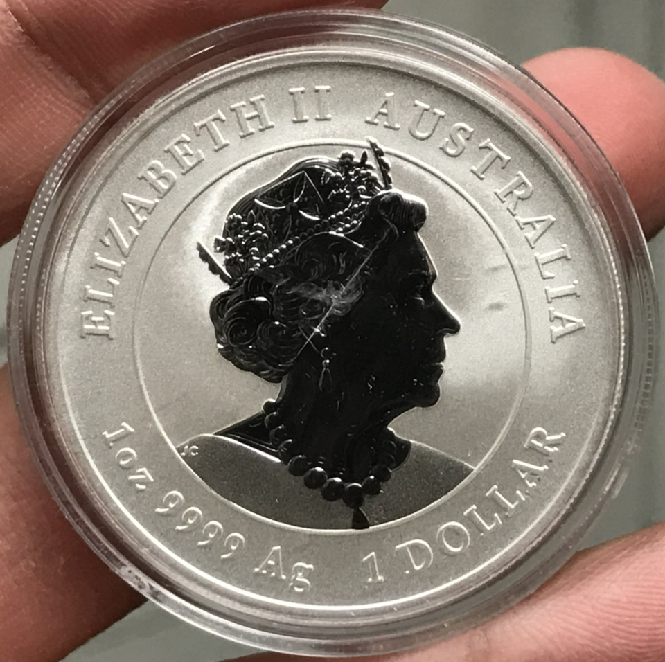 2020 Australia $1 1oz .9999 Silver Lunar Year of the Mouse Colorized ...