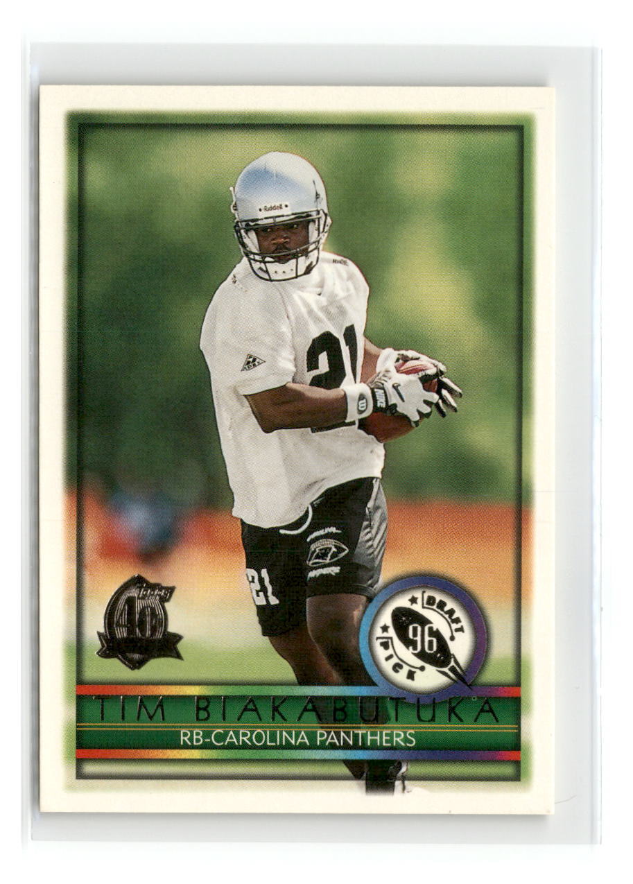 1996 Topps - #427 - Tim Biakabutuka RC - Carolina Panthers | eBay