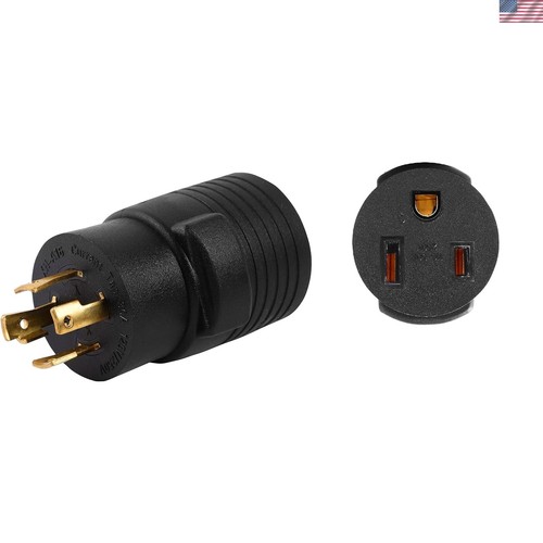 Compact 240V 30A Adapter for Generators, Welders, Dryers - Easy to Use ...