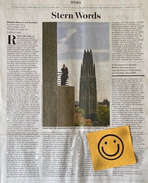 ROBERT A STERN ARCHITECTURE AT YALE UNIVERSITY WALL STREET JOURNAL ...