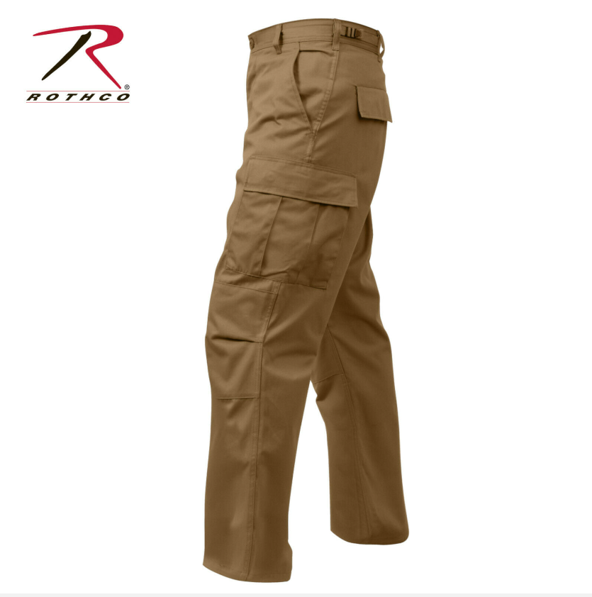 FIREFIGHTER SALE BDU Pants Solid Colors 6 Pocket Cargo Army Twill ...