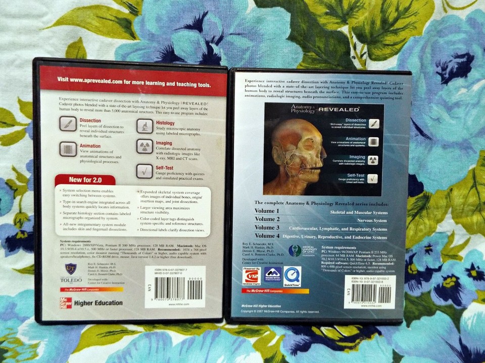 Anatomy and Physiology Revealed CD-Rom 2.0 (and earlier version, too ...
