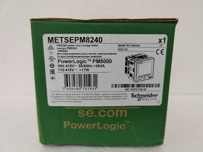 Schneider Electric METSEPM8240 Power Quality Meter, PowerLogic PM8000 ...