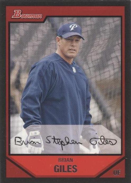 2007 Bowman - Brian Giles #74 for sale online | eBay