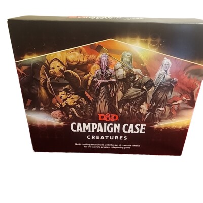 D&D Campaign Case Creatures Dungeons And Dragons New Factory Sealed | eBay