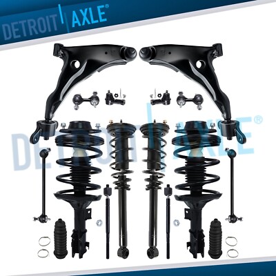 16pc Front Rear Struts Suspension Kit for 2001 2002 2003 Mitsubishi ...