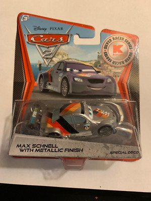 DISNEY PIXAR CARS 2 - MAX SCHNELL METALLIC FINISH | eBay