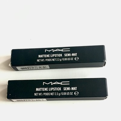 Mac Mattene Lipstick Semi-Mat 0.08 oz / 2.3 g | eBay