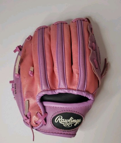 Rawlings Pink Purple Baseball Glove Mitt 9" PL109P | eBay