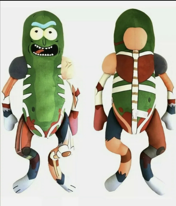 Rick and Morty Pickle Rick Rat Suit Galactic 18 Inch Plush by Funko for ...