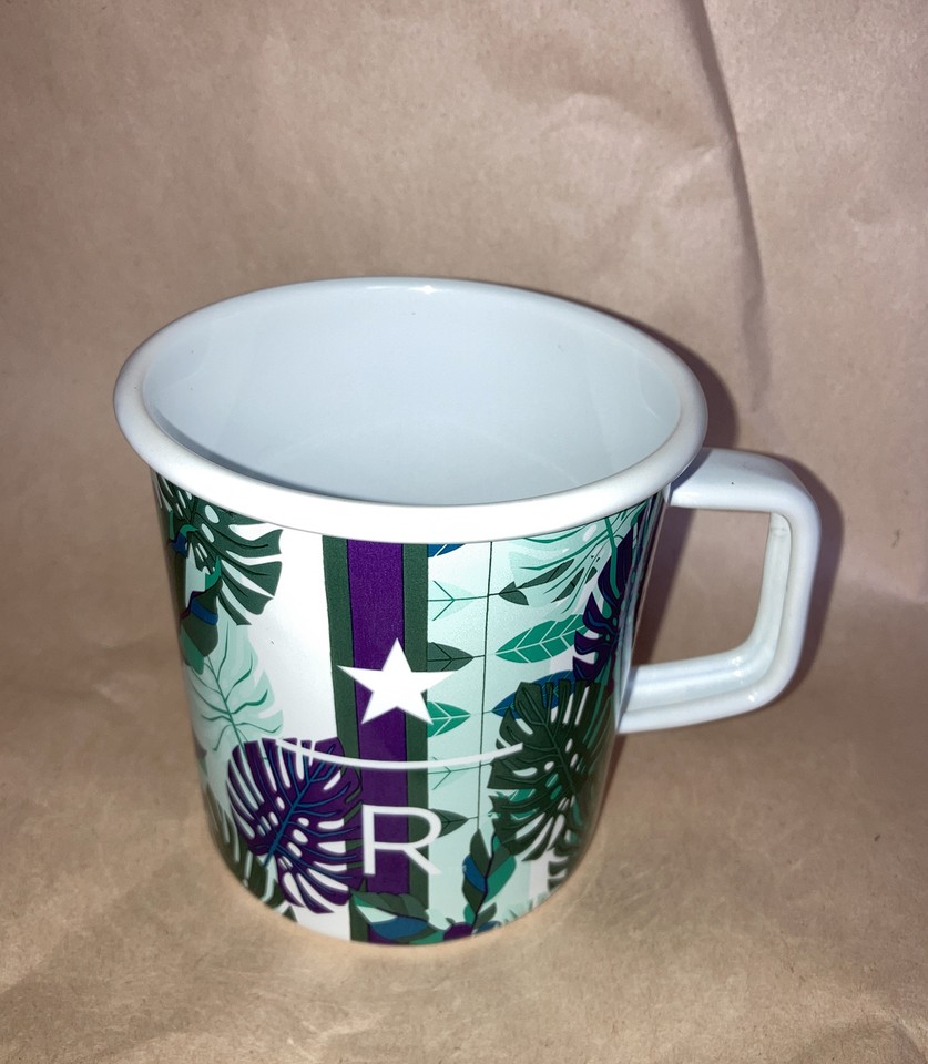 Starbucks Seattle Reserve Roastery Tasting Room Rare Enamel Mug 14oz ...