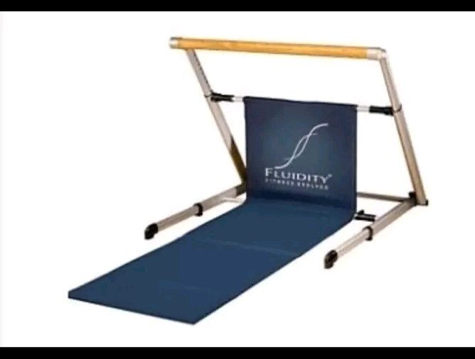 Fluidity Bar Fitness Evolved Exercise Portable Ballet Barre Mat Bar ...