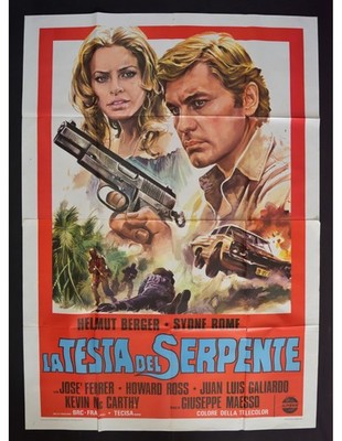 Poster La Testa Del Serpente Helmut Berger Sidne Rome Maesso A449 | eBay