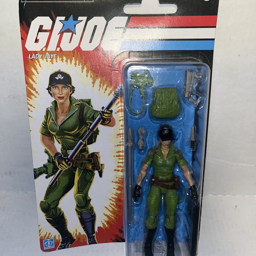 Hasbro G.I. Joe Retro Collection Lady Jane Action Figure 5010993949489 ...