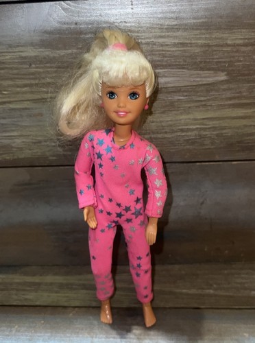 1995 Gymnast Stacie Doll Little Sister of Barbie Fully Jointed Mattel ...