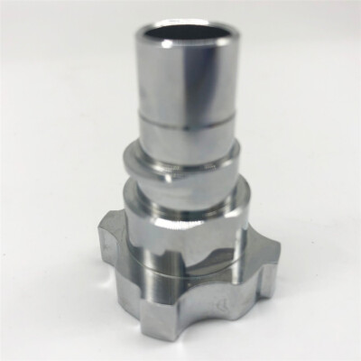 1pc For Adapter Spray Gun Fast Joint Convertor Silver Copper Cup ...