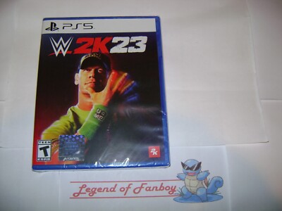 New * WWE 2k 23 - ps5 Sony PlayStation 5 * Sealed * Wrestling WWF WW2k ...