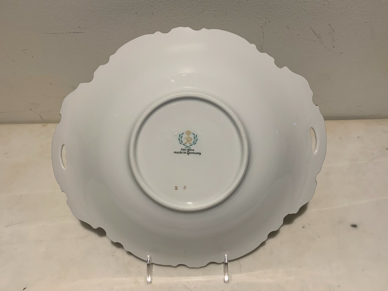 Exquisite Vintage Reichenbach, Germany porcelain Platter / Tray with ...