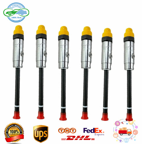 6pcs Fuel Injector Pencil Nozzles 1705187 for Caterpillar 7W7038 0R4124 ...