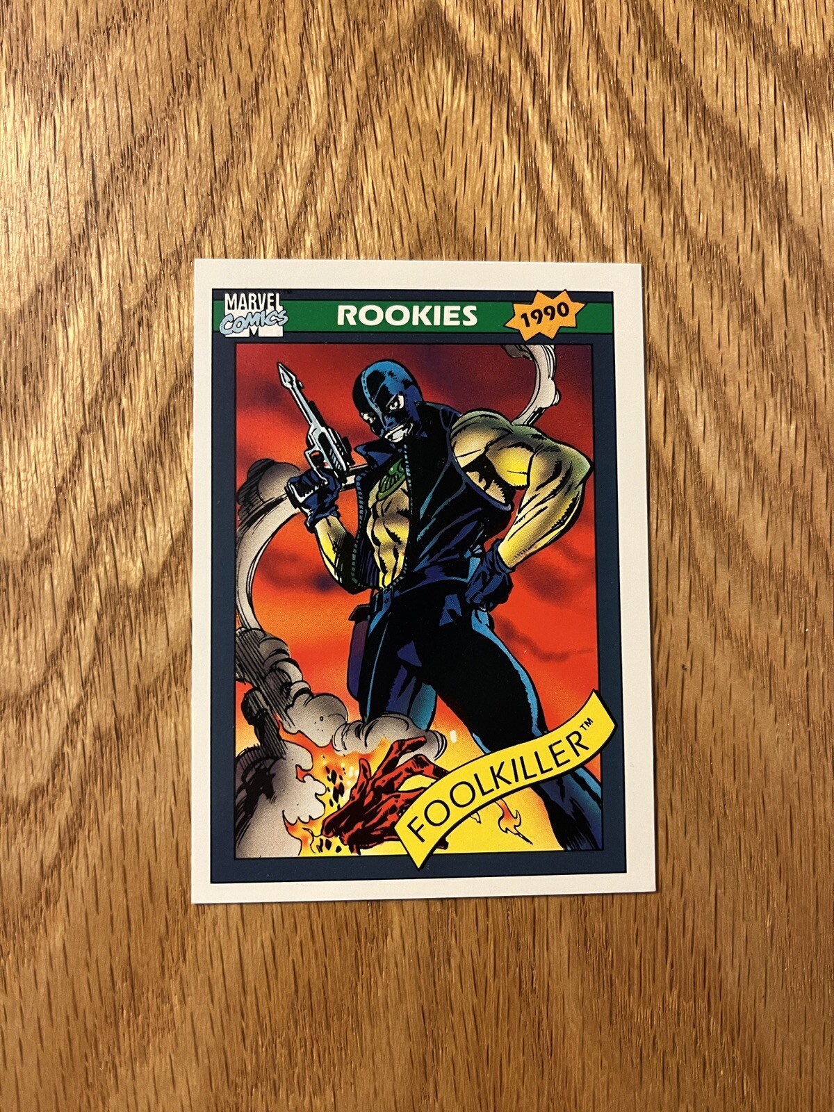 1990 Marvel Comics Super Heroes Rookies Trading Card #87 Fool Killer | eBay