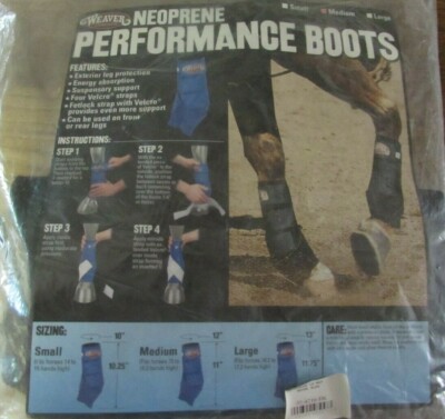 Weaver Neoprene Performance Boots in Black - Medium | eBay