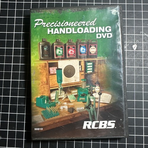 RCBS Precisioneered Handloading DVD Disk Only No Manual Not Tested Sold ...