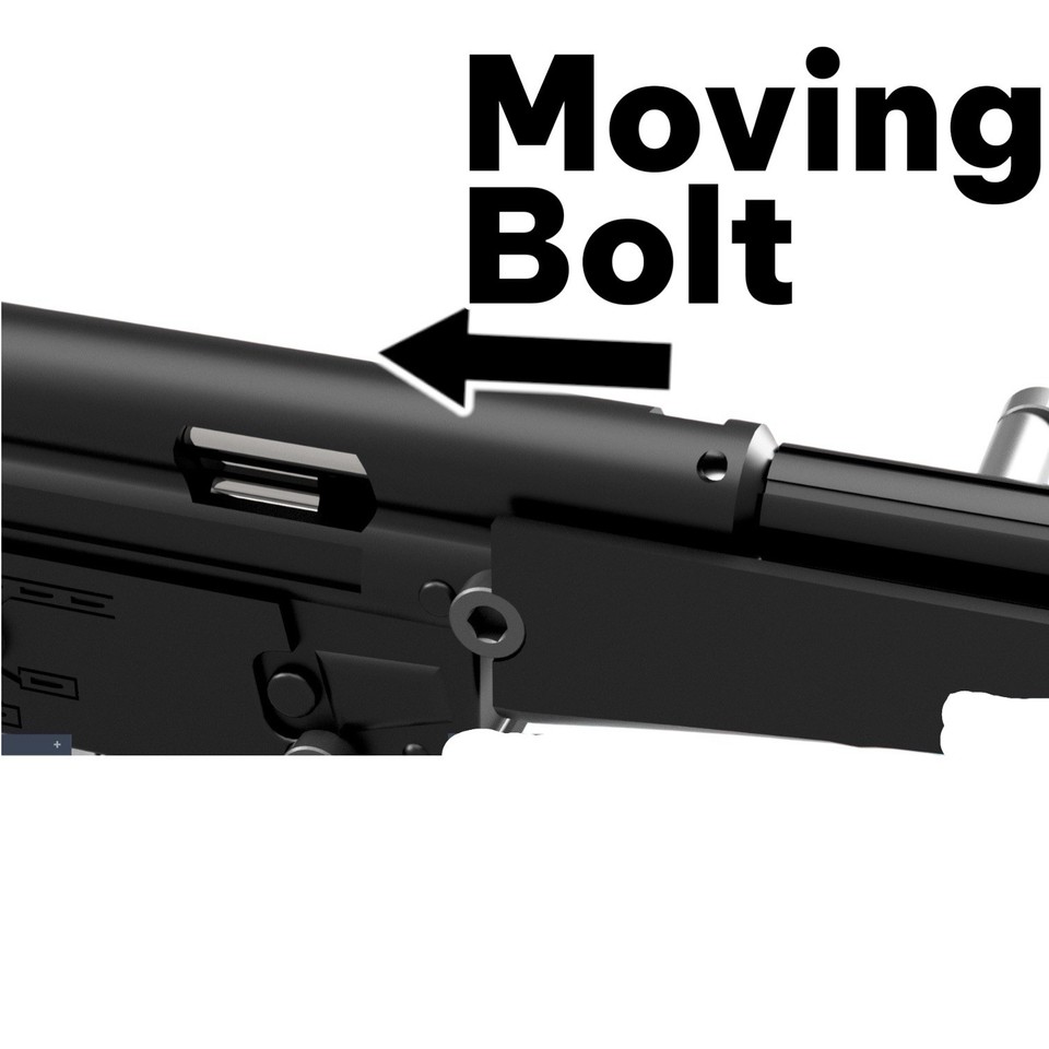 SMG5 SMG 1:3 Scale Model Kit Not MP5 Not Goatguns Building Kit Gun ...