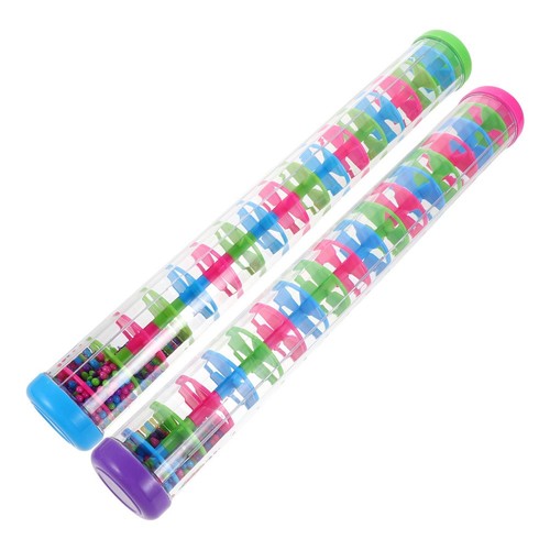 2 Pcs Rain Maker Toys Baby Rainstick Kids' Musical Instruments Childs ...