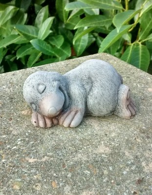Sleep Mole - Garden Ornament - Hand Cast | eBay
