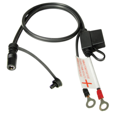 Tecmate OptiMate Battery Lead to 2.5mm Barrel Adaptor Cable (O-21) | eBay