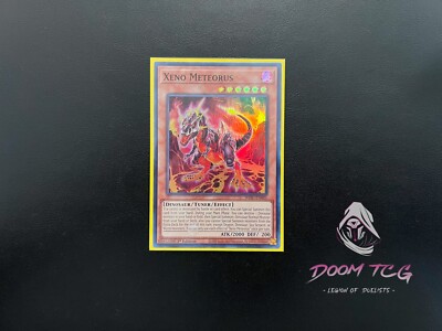 Yugioh! Xeno Meteorus WISU-EN001 SR 1st Ed “Dino Deck Support” | eBay
