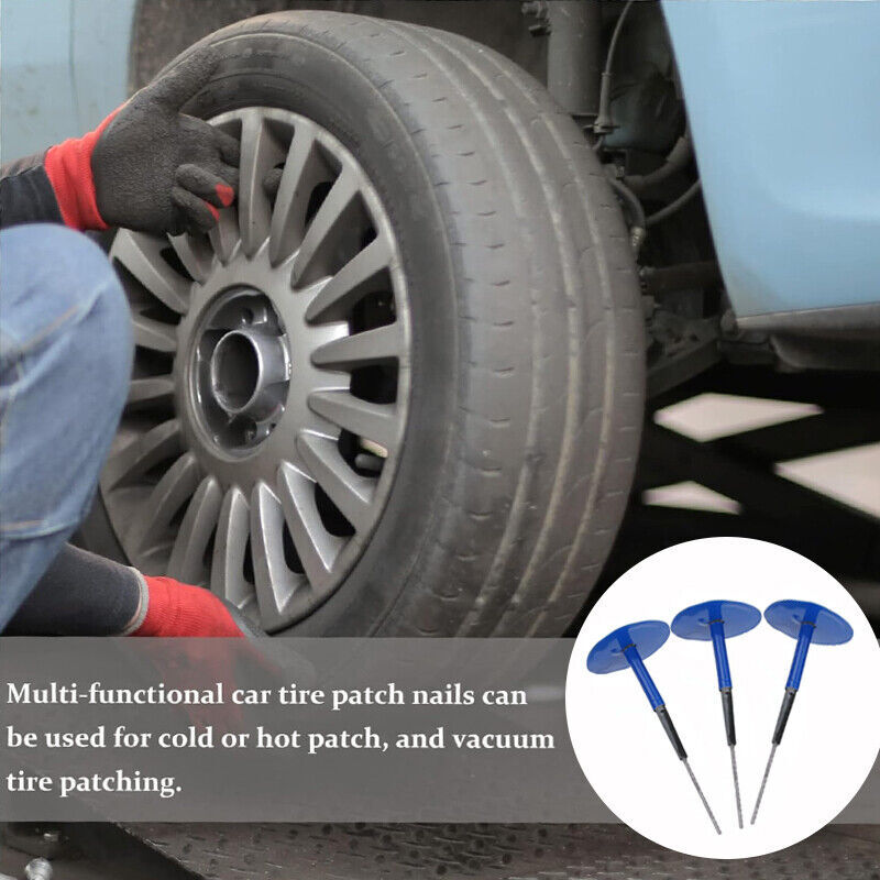 24x Car Truck Tire Plug Patches Kit Rubber Tyre Puncture Repair 50*6mm ...