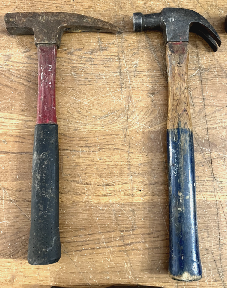 Lot of (11) Hammers - Ridgid, Craftsman, Plumb, Stanley, Toolsmith ...