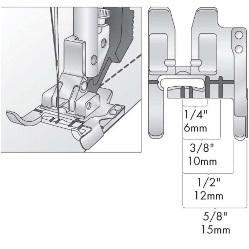 Seam Guide Foot, Pfaff | eBay