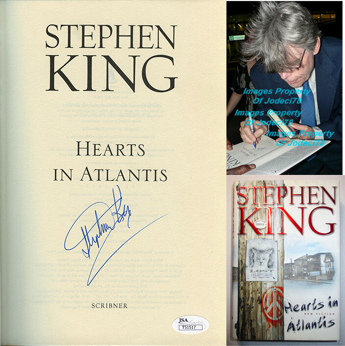 Stephen King Autographed Memorabilia | Signed Photo, Jersey ...