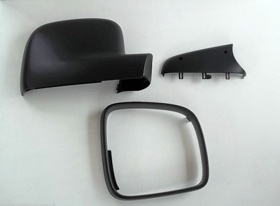 VW Transporter T5 + VW Caddy - WING MIRROR TRIM PLASTIC CASING - DRIVER ...