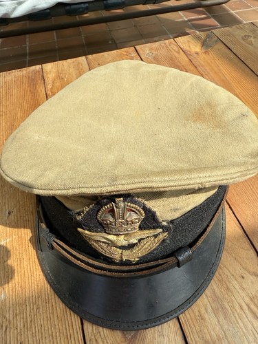 Early RAF Khaki Officers Cap , post RFC Royal Flying Corps | eBay UK