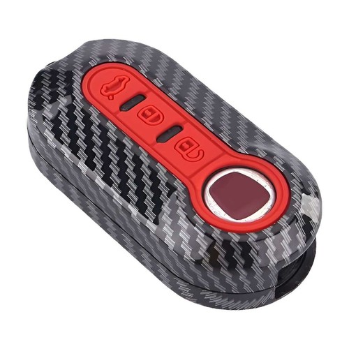 Remote Key Fob Cover Case Shell Fit For Fiat 500 Abarth Ducato Punto ...