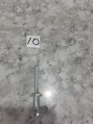set of ten speciality rivets steel oem W702554-s900c | eBay
