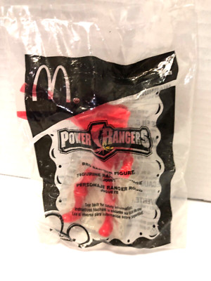 McDonald's Power Ranger Red Ranger Figure #2 Happy Meal Toy NIP | eBay