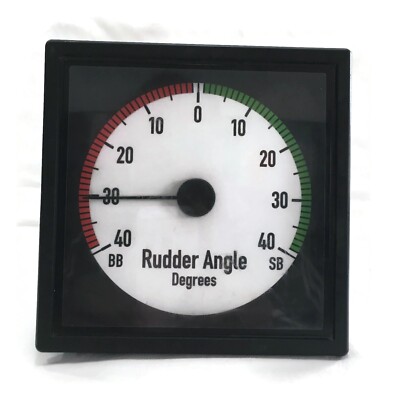 DEIF XL144 Rudder Angle Indicator. PN: 100166881.20 Made in Norway | eBay