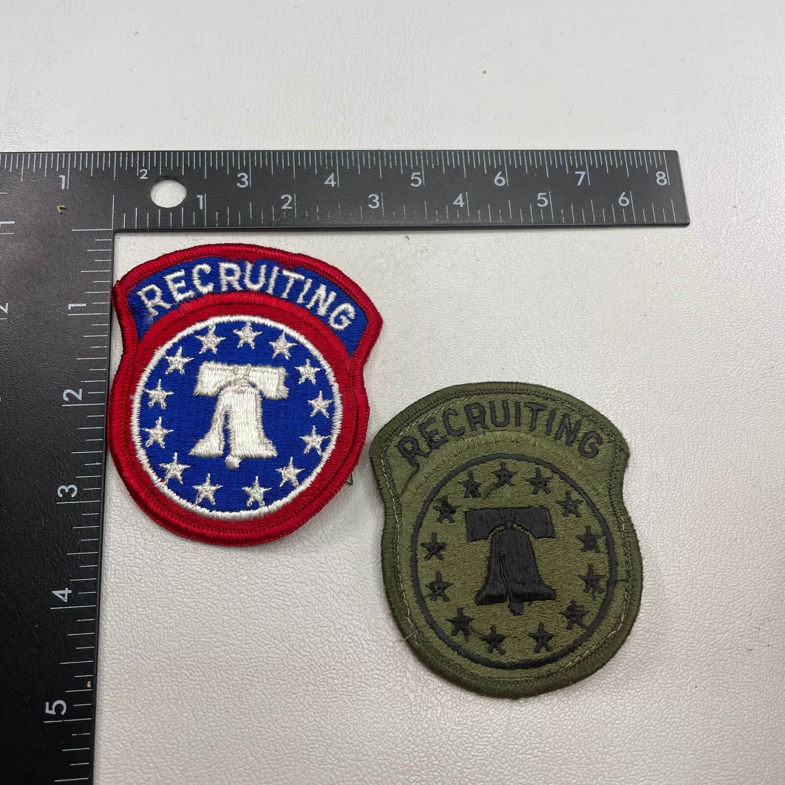 LOT of 2 Patches US ARMY RECRUITING PATCHES (Subdued & Color) 27D3 | eBay