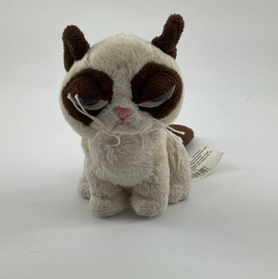Grumpy Cat Plush TCG 6” Stuffed Animal Siamese Kitty Sitting Small | eBay